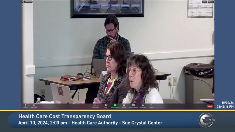 Health Care Cost Transparency Board - TVW