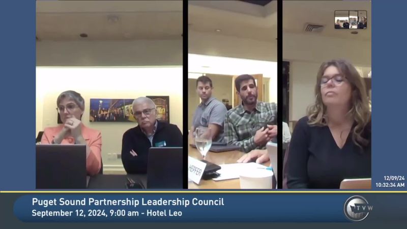 Puget Sound Partnership Leadership Council - TVW
