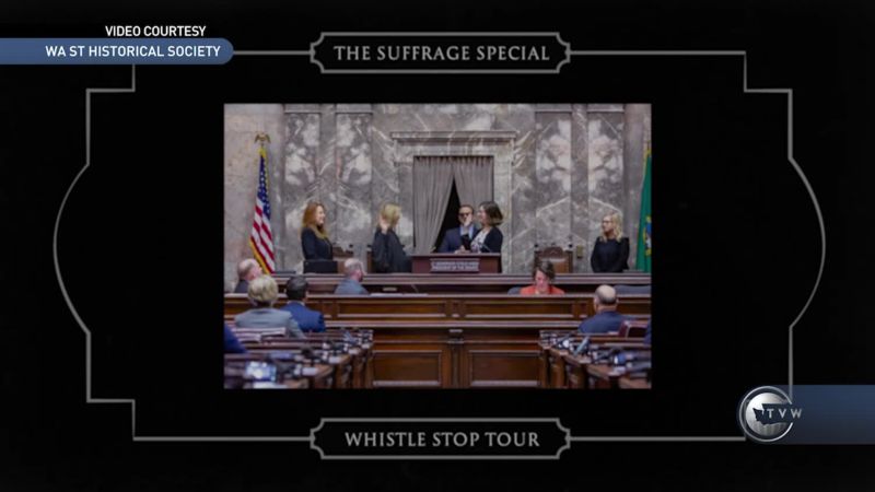 Suffrage Special Whistle Stop Tour of Washington: Olympia - TVW
