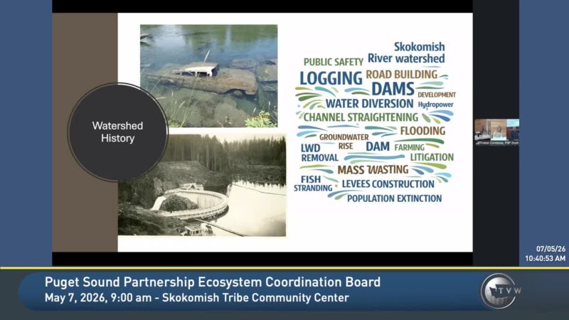 Puget Sound Partnership Ecosystem Coordination Board - TVW
