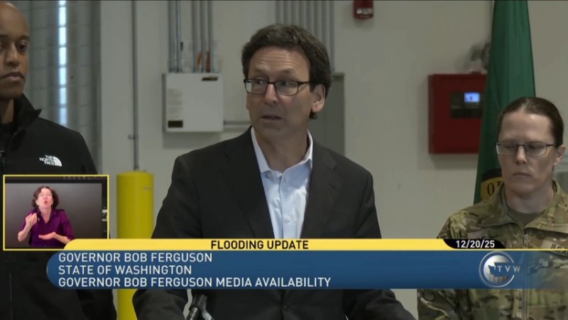 Governor Bob Ferguson Media Availability: Flooding Update - TVW