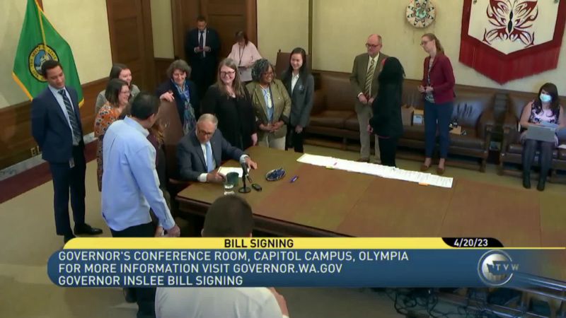Governor Jay Inslee Bill Signing - TVW
