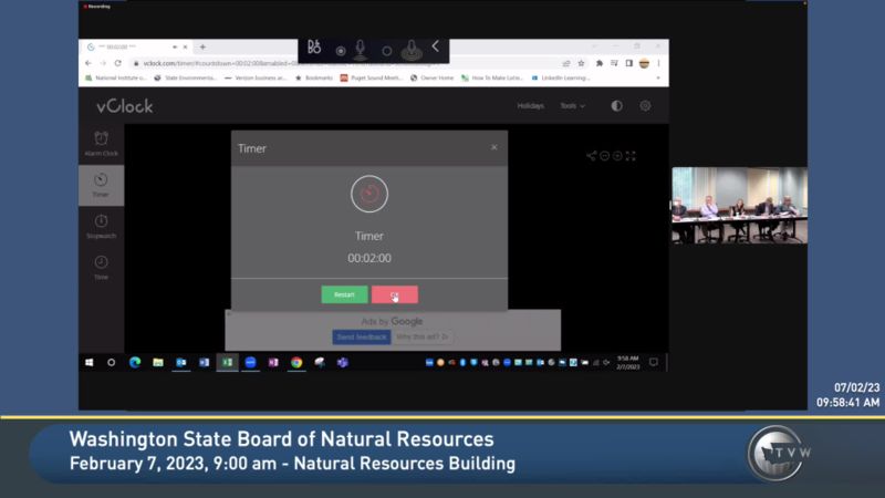 Washington State Board of Natural Resources - TVW