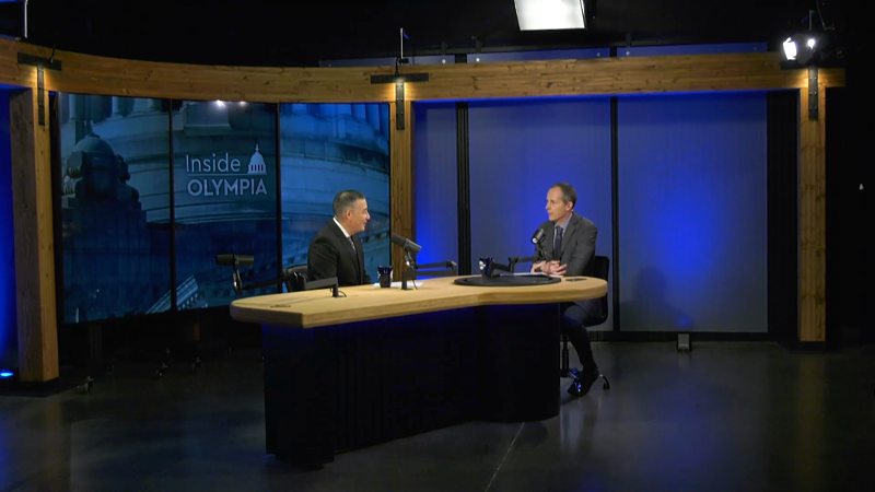 Inside Olympia - Secretary of State Steve Hobbs, DSHS Secretary Jilma ...