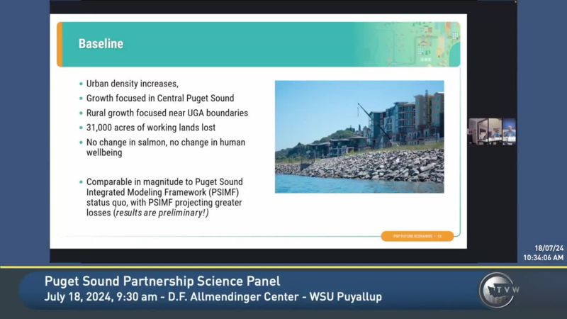 Puget Sound Partnership Science Panel - TVW