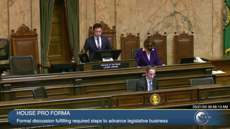 House Pro Forma Session - March 21 - TVW