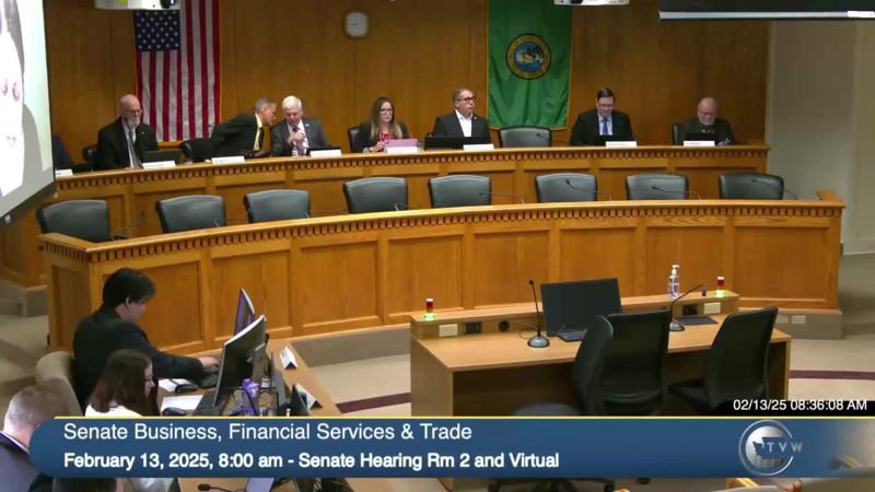Senate Business, Financial Services & Trade - TVW