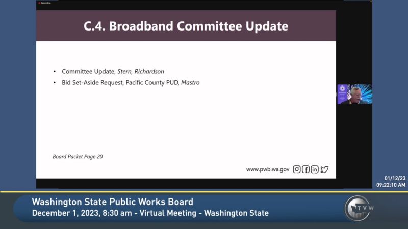 Washington State Public Works Board - TVW