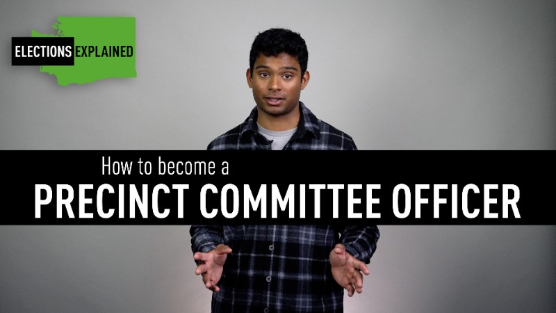 How to Become a Precinct Committee Officer - Elections Explained - TVW