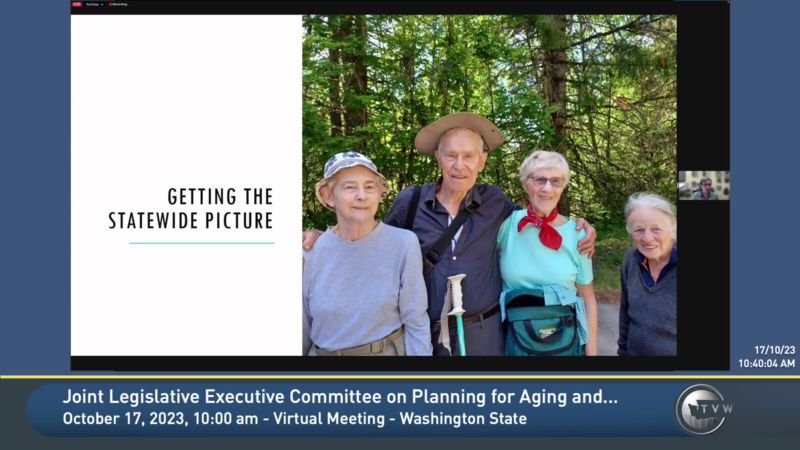 Joint Legislative Executive Committee on Planning for Aging and ...