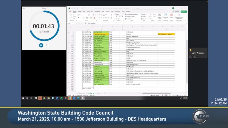 Washington State Building Code Council - TVW