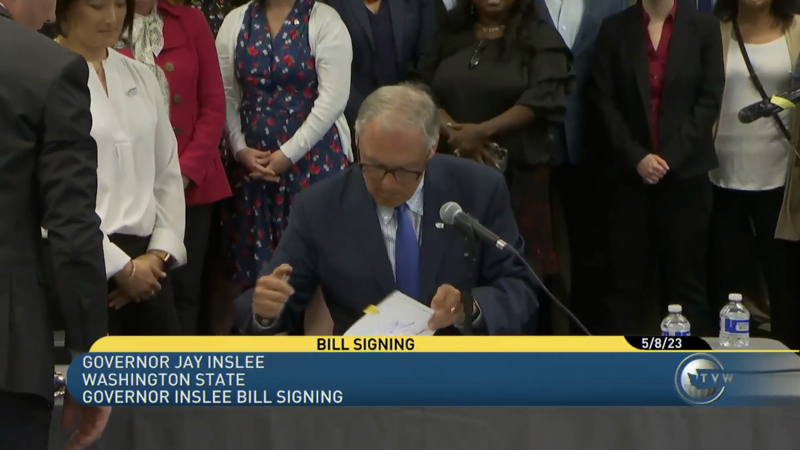 Governor Jay Inslee Bill Signing - TVW