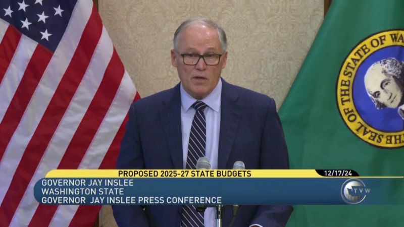 Governor Jay Inslee Budget Rollout - TVW