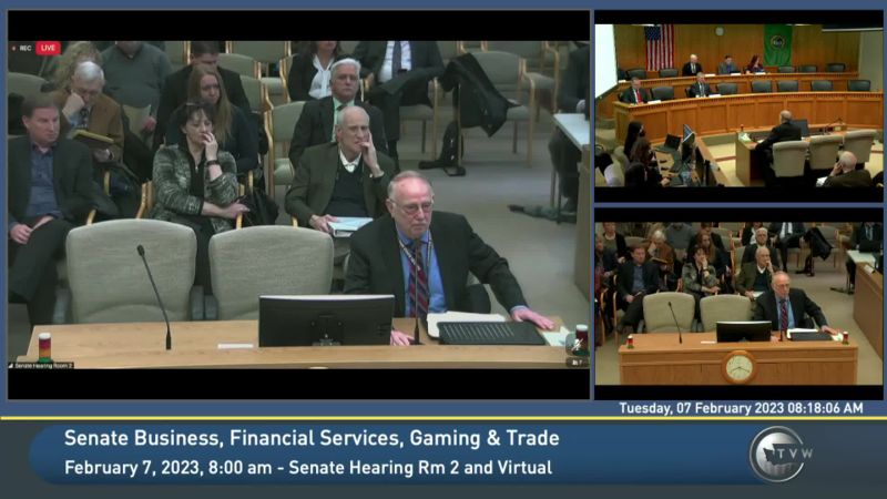 Senate Business, Financial Services, Gaming & Trade - TVW