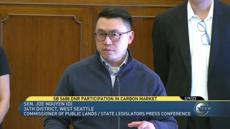Lands Commissioner Hilary Franz / State Legislators Press Conference - TVW