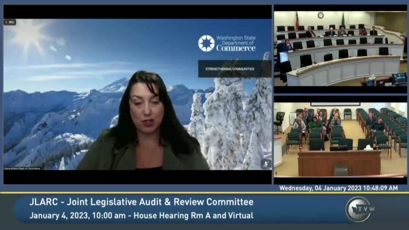 JLARC - Joint Legislative Audit & Review Committee - TVW