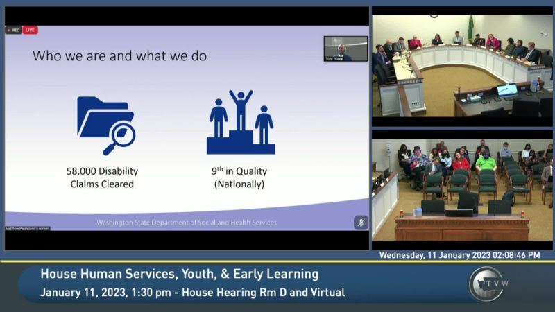 House Human Services, Youth, & Early Learning - TVW