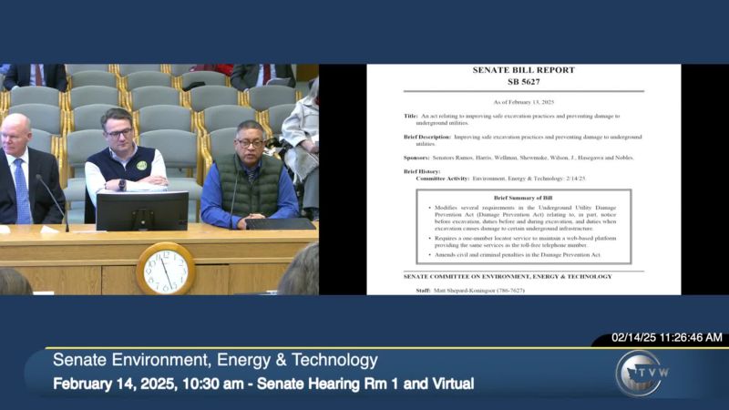 Senate Environment, Energy & Technology - TVW