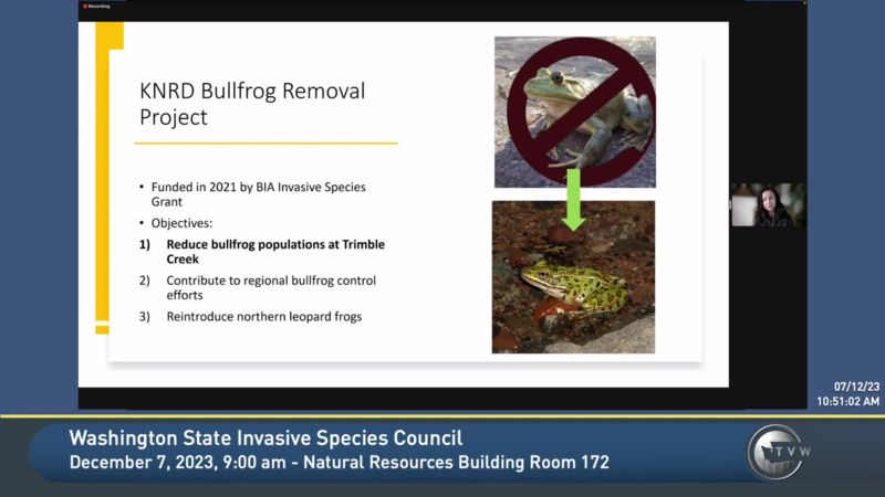 Washington State Invasive Species Council - TVW