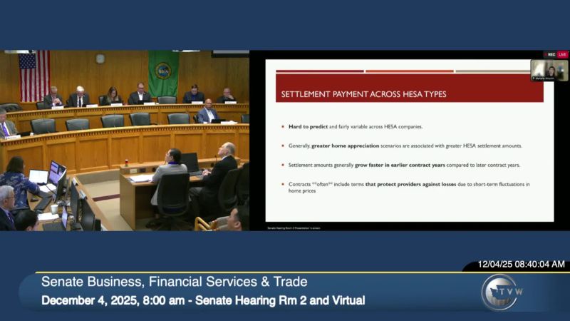 Senate Business, Financial Services & Trade - TVW