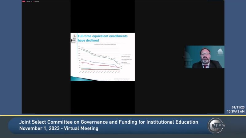 Joint Select Committee on Governance and Funding for Institutional ...