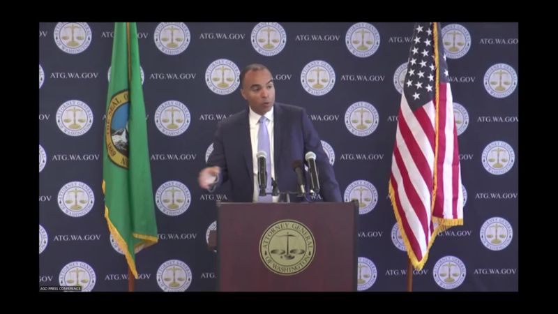 Washington Attorney General Nick Brown Media Availability - TVW