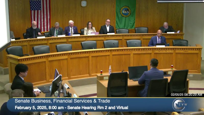 Senate Business, Financial Services & Trade - TVW