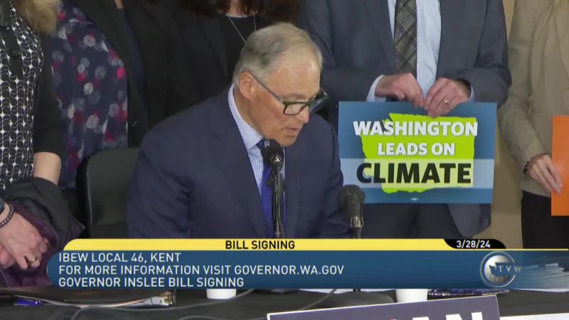 Governor Jay Inslee Bill Signing - TVW