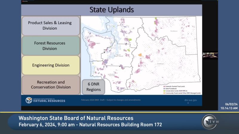 Washington State Board of Natural Resources - TVW