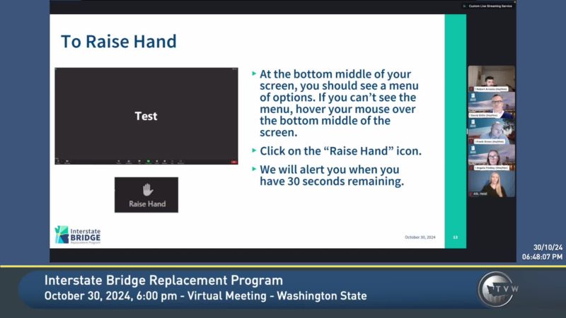 Interstate Bridge Replacement Program - TVW
