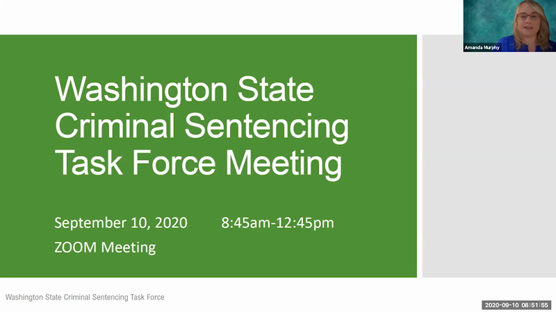 Washington State Criminal Sentencing Task Force - TVW