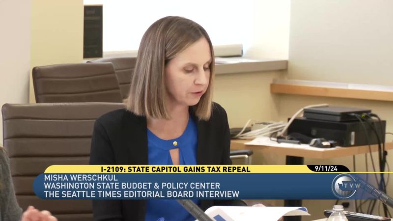 The Seattle Times Editorial Board: Initiative 2109 - TVW