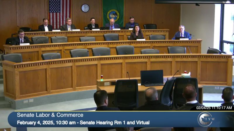 Senate Labor & Commerce - TVW