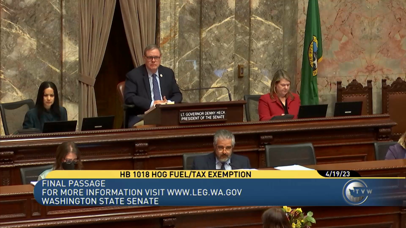 Senate Floor Debate - April 19 - TVW