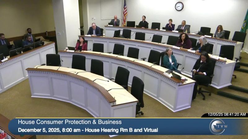 House Consumer Protection & Business - TVW