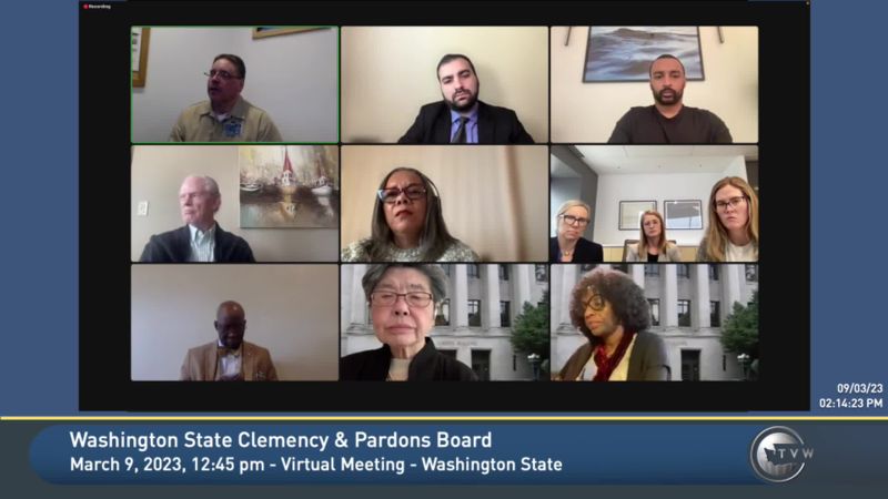 Washington State Clemency & Pardons Board - TVW